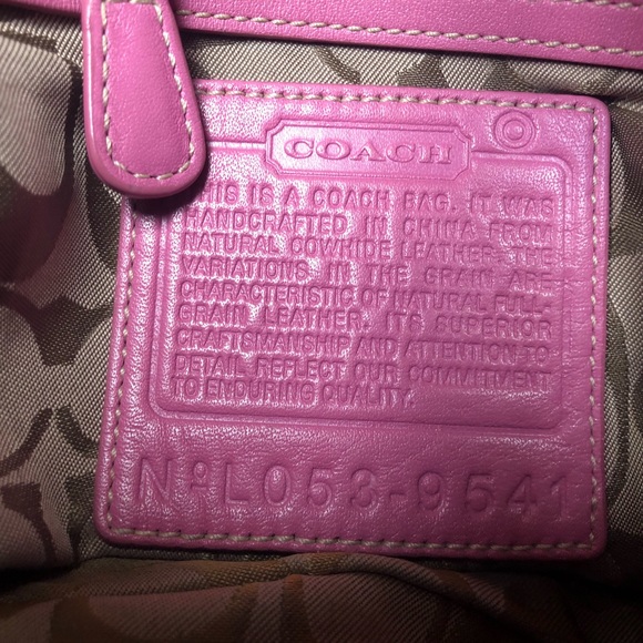 Coach | Bags | Pink Mini Coach Purse | Poshmark